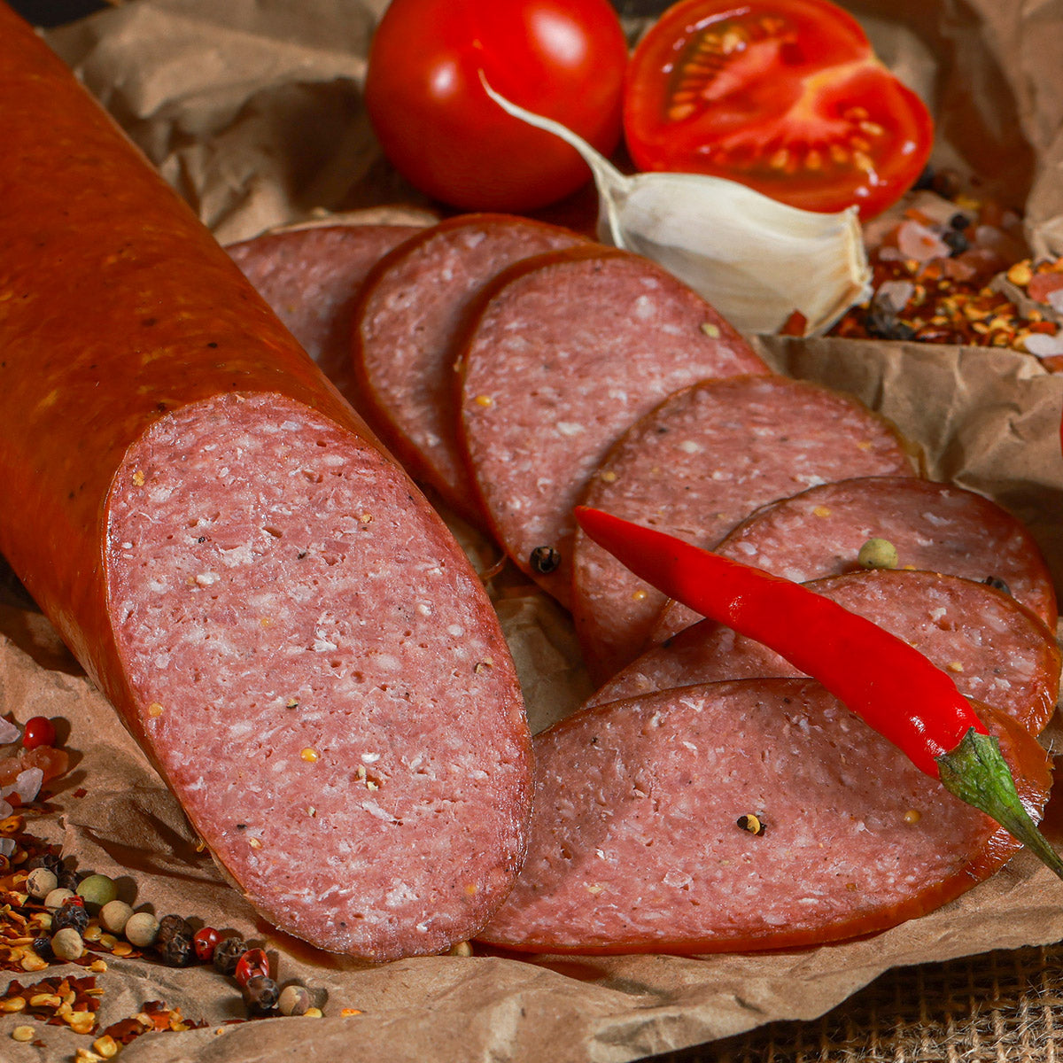 Finnish Spicy Salami – GTCaviar