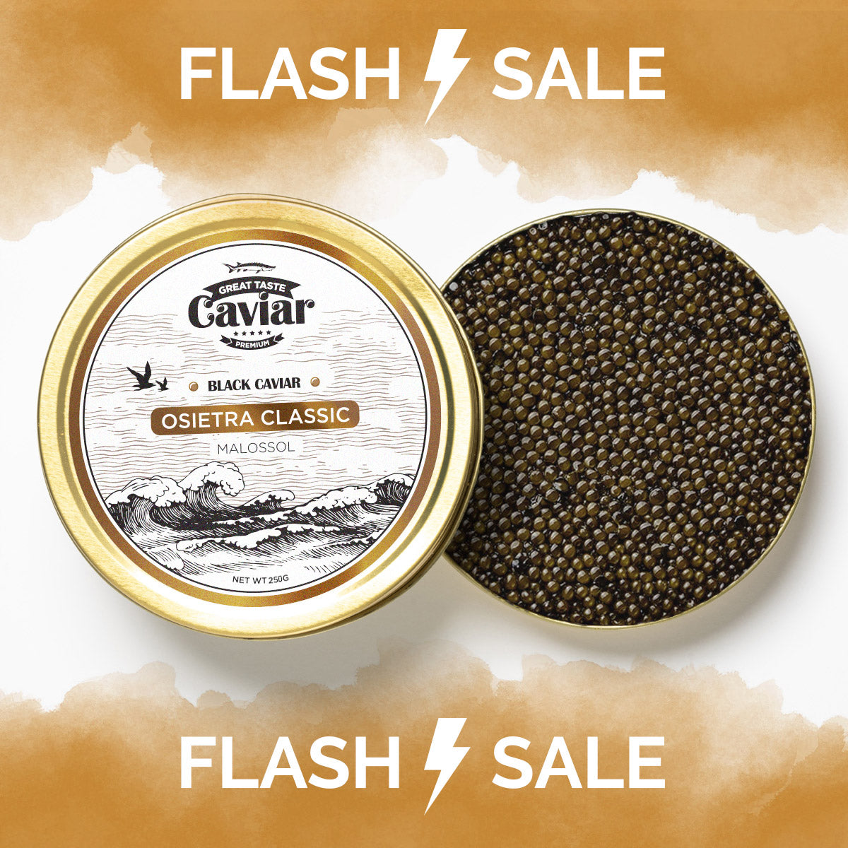 Buy Black Caviar Online | Black Sturgeon Caviar | GTCaviar